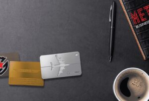 Create Your Own Gold Metal Cards | Metal Business Cards
